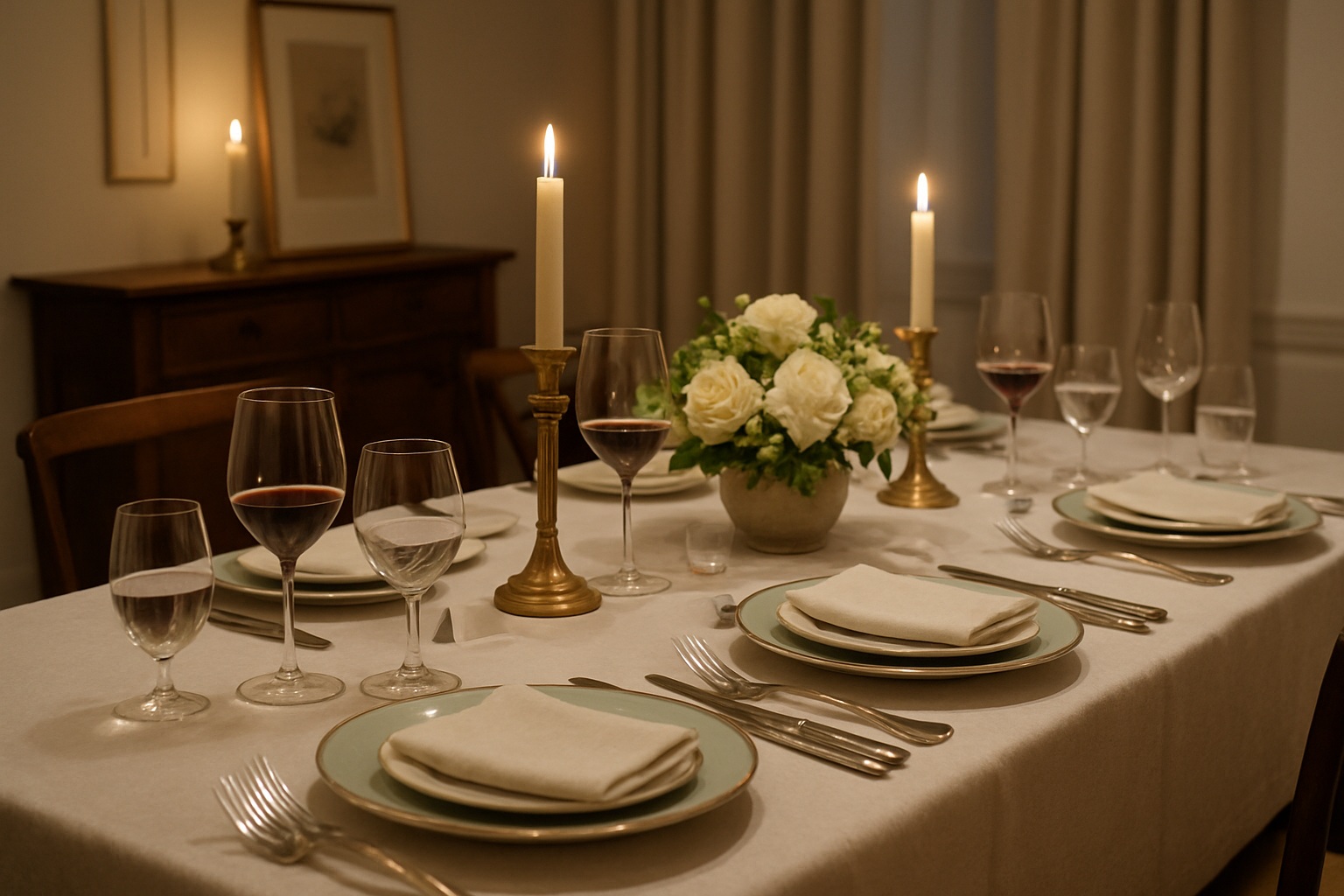 Les dîners bourgeois : Comment organiser un repas chic et raffiné ...